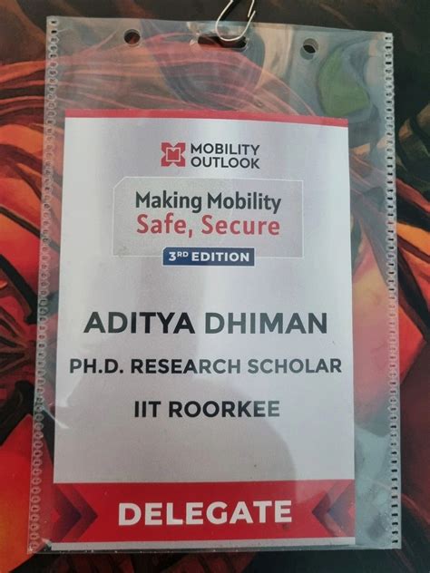 Aditya Dhiman On Linkedin Mobilityoutlook Safemobility Delhiconference