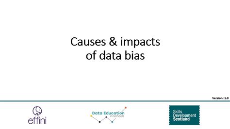 Data Science Causes And Impacts Of Bias Teaching Resources