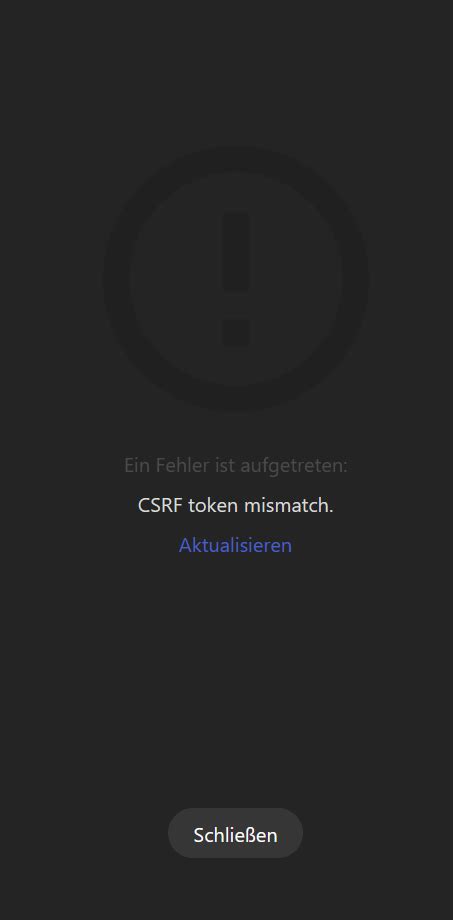 csrf token mismatch · issue 73 · bubka 2fauth · github