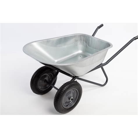 Двухколесная садовая тачка ПАВЛОВСКАЯ Заря 120 л Zp0009 выгодная цена отзывы характеристики