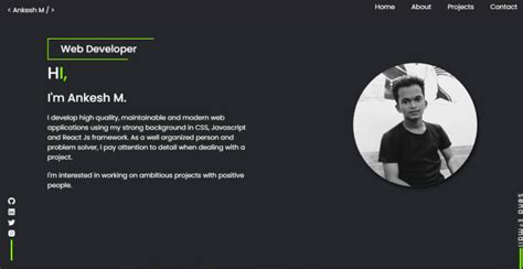 do web development using html css javascript react django by ankesh2108 fiverr