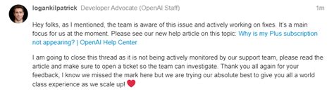 chat gpt plus payment issue chatgpt openai developer forum
