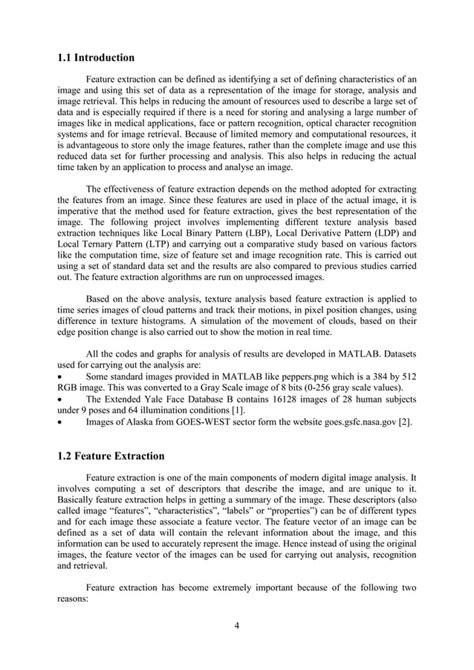 Texture Based Feature Extraction And Object Tracking Pdf