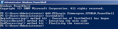 SP How To Create A PowerShell Snapin Part