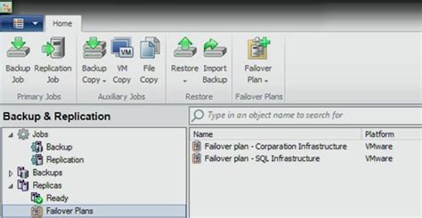 Veeam Failover Plans Click Failovers And More Goodness From V ESX Virtualization