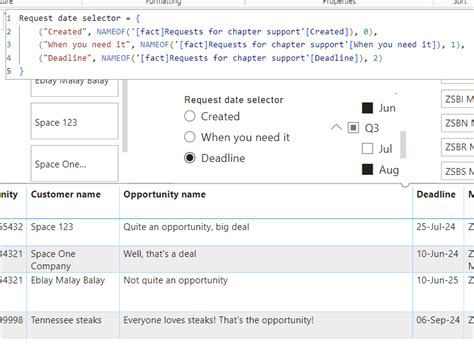use multi select date slicer on several date colum microsoft
