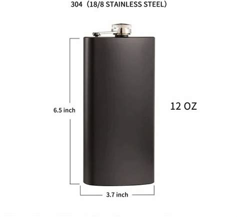 Brown Stainless Steel Plain Hand Hip Flask 10 Oz Packaging Type Box At Rs 299 Piece In New Delhi