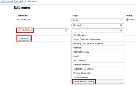 Configuring Route Table In Aws