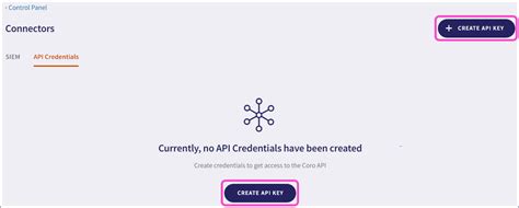 creating api credentials