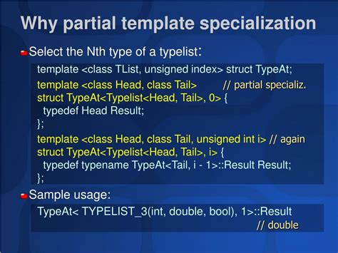 Ppt Dev 321 Understanding And Using Advanced C Template Features And Topics On Iso C