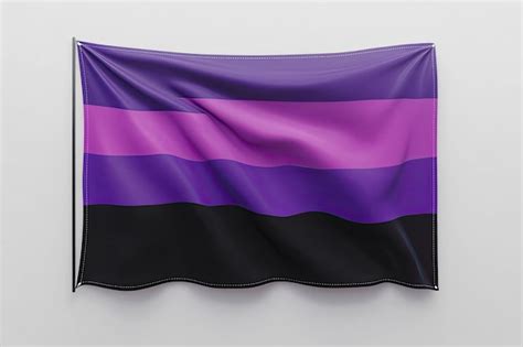 Realistic Non Binary Pride Flag Premium Ai Generated Image