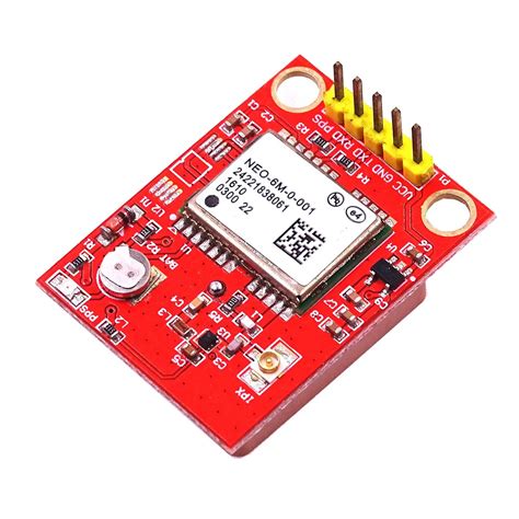 New Gps Receiver Neo 6m Module With Ceramic Antenna Ttl Interface With Led Signal Indicator For
