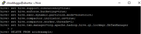 Apache Hive Dml Operations Tutorial Cloudduggu