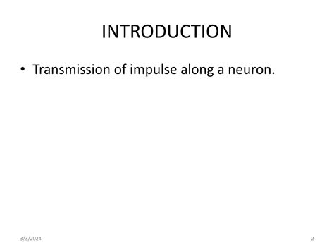 Impulse Conduction Of Nervous Tissue Hhh Pptx Brain And Nervous System Disorders Diseases