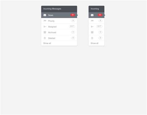 纯css3用户功能菜单样式代码
