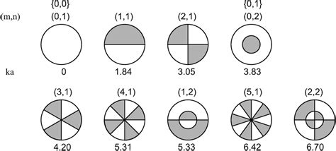 Schematic Presentation Of Radial And Circumferential Modes In Download Scientific Diagram
