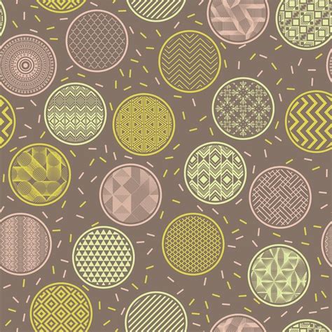 Premium Vector Ornate Fabric Swatch Geometric Endless Pattern Circle Premium Vector Ornate Fabric Swatch Geometric Endless Pattern Circle