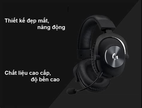 Tai Nghe Over Ear Gaming Logitech G Pro Gen Phong V