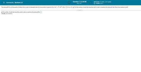 Solved Homework Section 5 2 Question 7 5 2 56 Be Part 1