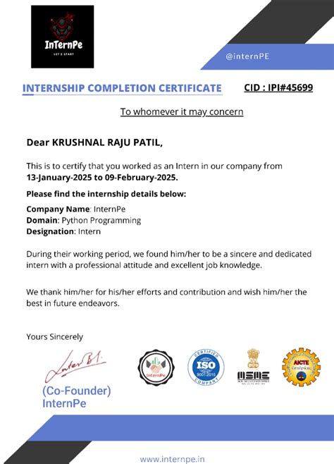Im Thrilled To Share That Ive Successfully Completed My Python