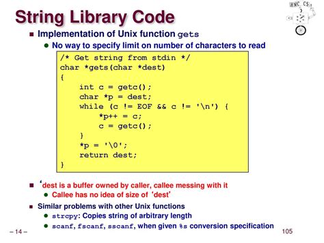 Machine Level Programming V Miscellaneous Topics Ppt Download