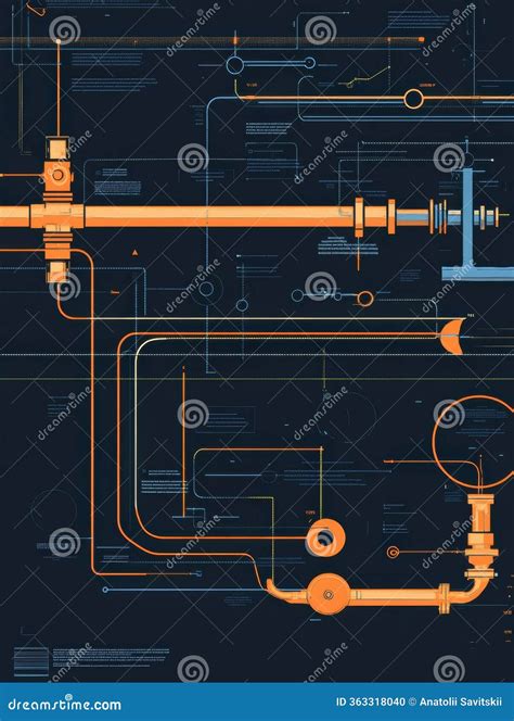 Visual Representation Of Gas Pipeline Infrastructure And Flow Dynamics