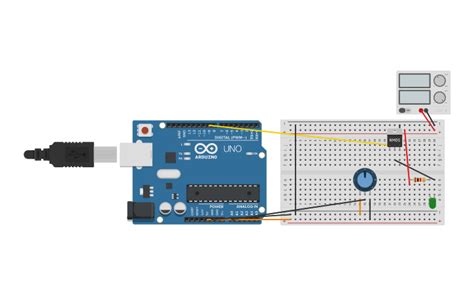 Circuit Design Arduino Pwm Mosfet Led Dimmer Tinkercad