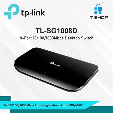 Jual TP Link TPLINK TL SG1008D 8 Port Gigabit Desktop Switch Shopee Indonesia