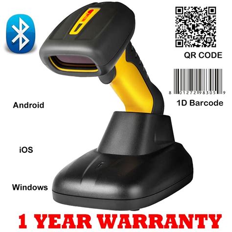 NETUM 1D Bluetooth Barocde Scanner Wireless Barcod Grandado