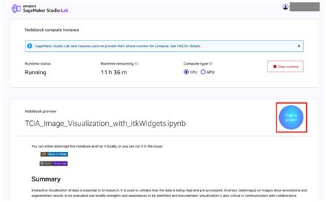 Share Medical Image Research On Amazon SageMaker Studio Lab For Free Artificial Intelligence