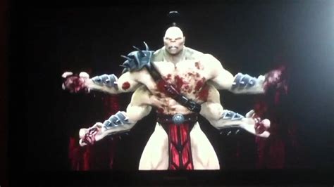 Mk9 Mortal Kombat 2011 Goro Fatality Mk9 Goro Fatality Gameplay Youtube