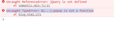 前端uncaught Typeerror Popup Is Not A Function问题uncaught Typeerror Magnificpopup