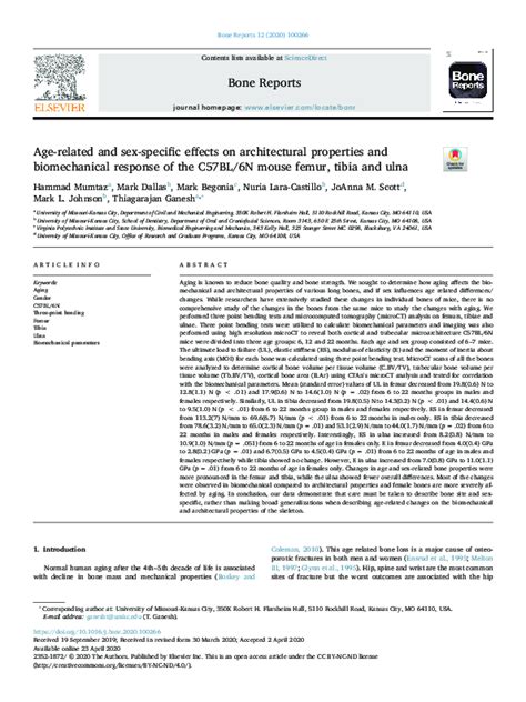 Pdf Age Related And Sex Specific Effects On Architectural Properties