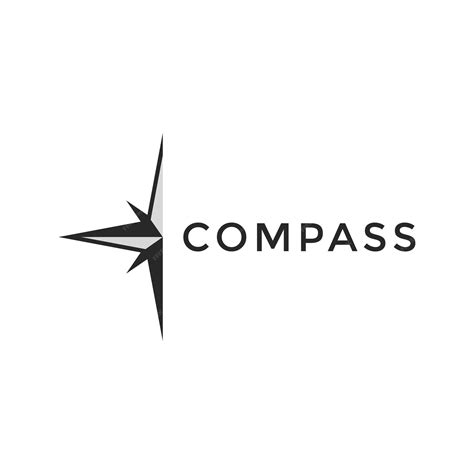 Premium Vector Simple Compass Logo Design Template