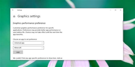 How To Force UWP Apps To Use The GPU On Windows
