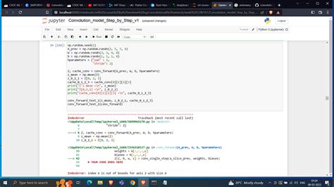 convolution model step by step v1 week 1 assignment 1 convolutional