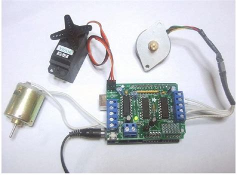 0826u40klra q l293d motor driver stepper servo shield for arduino at rs