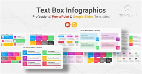 Text Box Infographics Powerpoint Template Designs Slidegrand