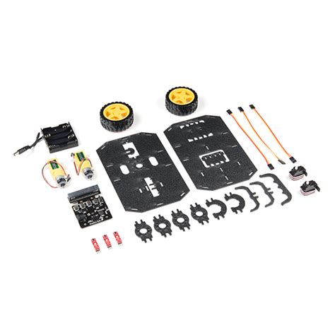 sparkfun micro bot kit for micro bit v2 0 kit 16275 sparkfun