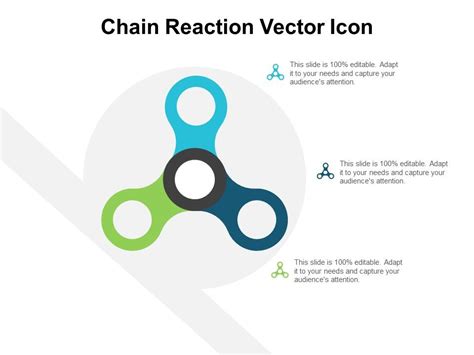 Chain Reaction Vector Icon Ppt Powerpoint Presentation Layouts Gallery