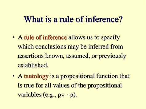 Ppt Logical Inferences Powerpoint Presentation Free Download Id 4548197