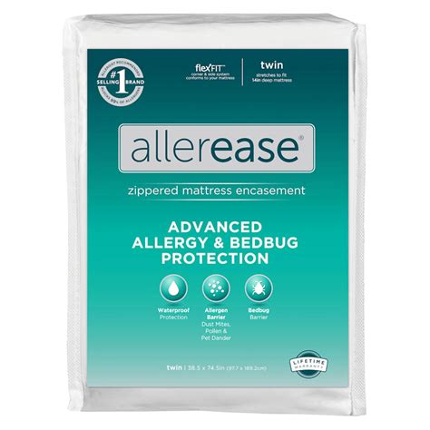 Allergy And Bedbug Mattress Protector Twin