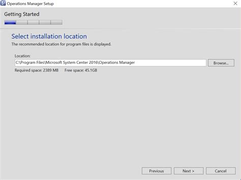 Scom 2016 Server Installation On Windows Server 2016 Why Azure