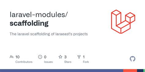 github laravel modules scaffolding the laravel scaffolding of