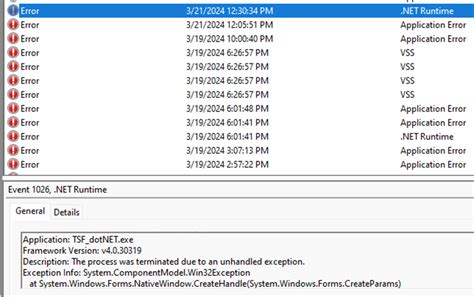 Windows Gui Crashed Several Times A Day In Azure Thinkwise Community