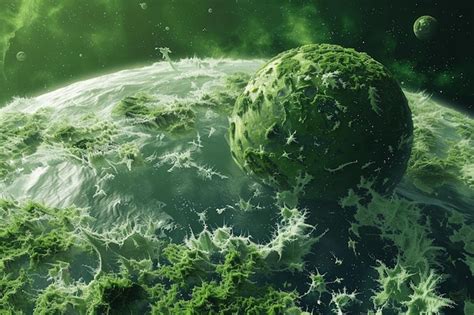 Imagine Bioengineered Algae Producing Oxygen And O Generative Ai