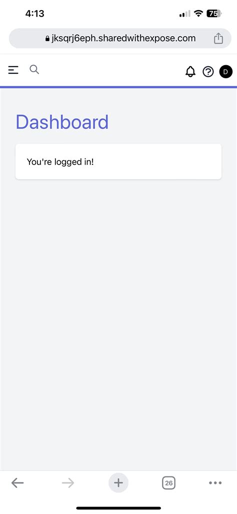 admintw in mobie device · issue 24 · dcblogdev laravel admintw · github