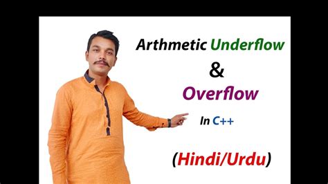 Lecture 11 What Is Arithmetic Underflow And Overflow Hindiurdu Youtube