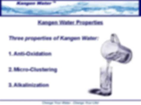 Kangen Water Slide Share Summaries Public Health Docsity