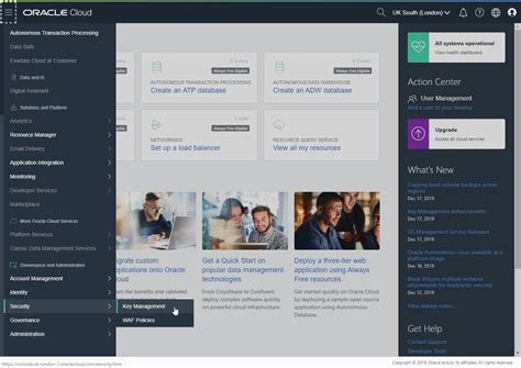 Oracle Cloud Infrastructure OCI Create A Vault And Key ORACLE BASE